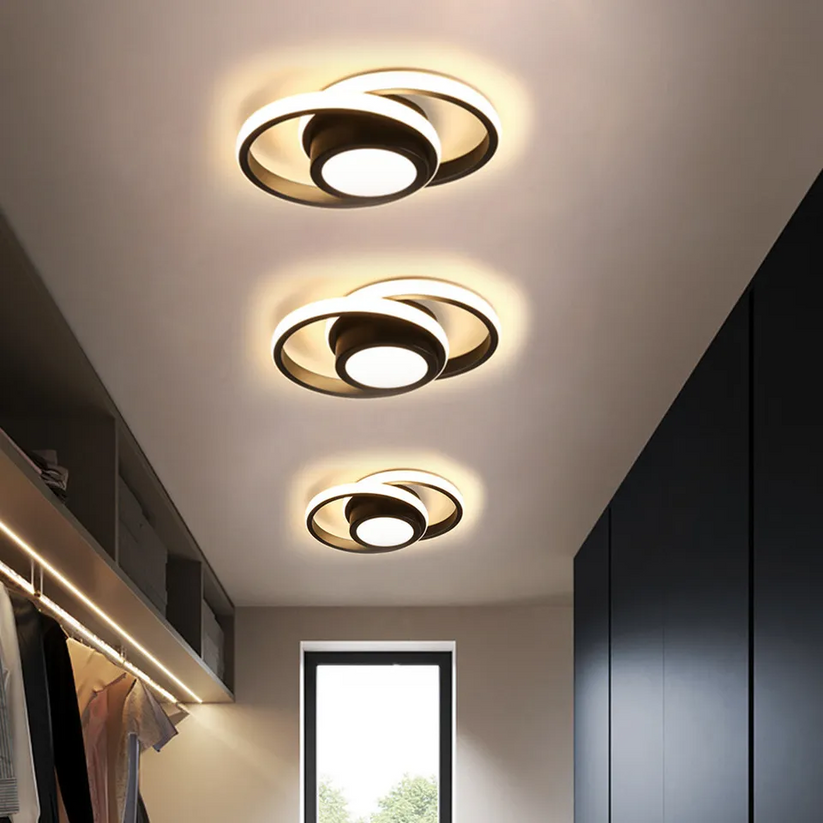 Ring Ceiling Light | Modern Warm Ambient Lighting – Styled House