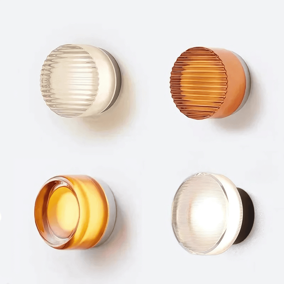 Small Round Wall Light | Modern LED Sconce – Styled House